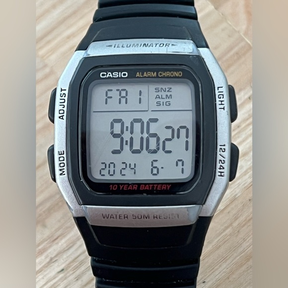 Casio | Accessories | Casio Illuminator Alarm Chronograph Digital Watch ...
